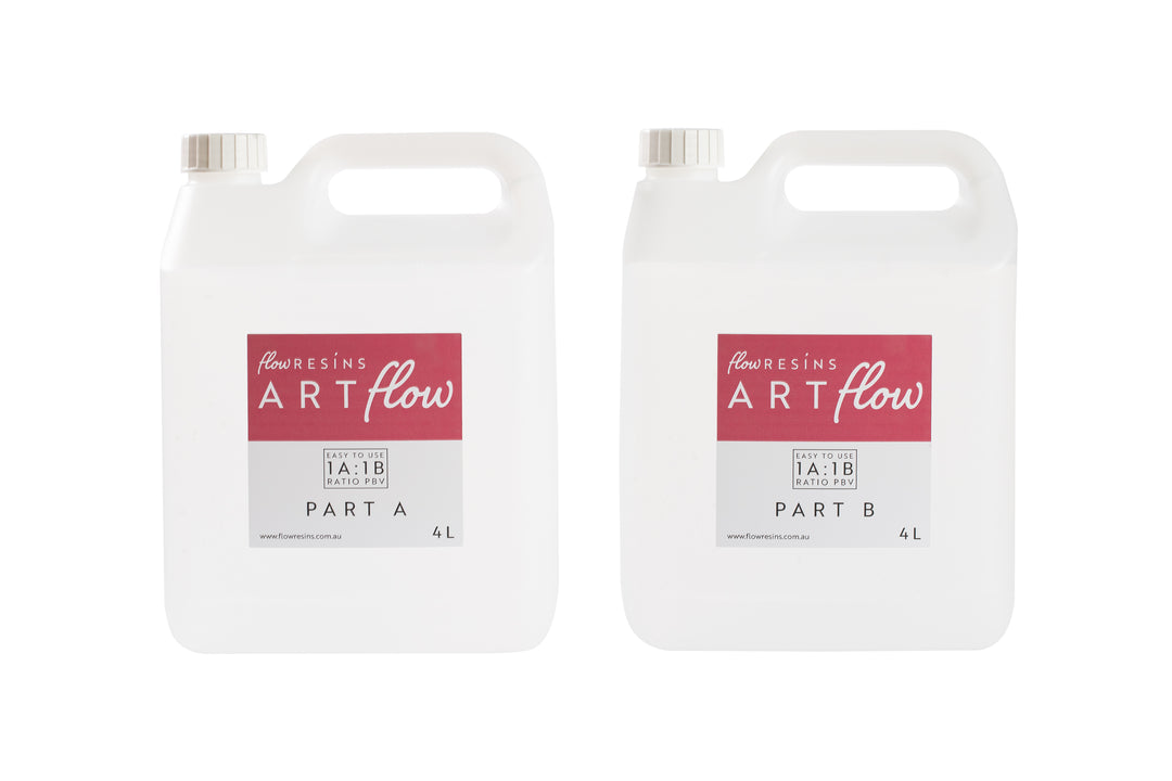 Art Flow | High-Gloss Coating Epoxy Resin for Resin Art – Flow Resins