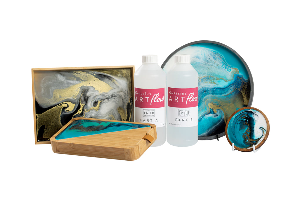 Art Flow | High-Gloss Coating Epoxy Resin for Resin Art – Flow Resins